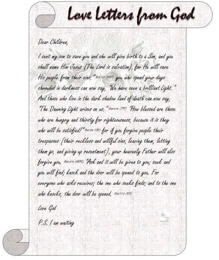 Love Letters from God – Drink of Jesus